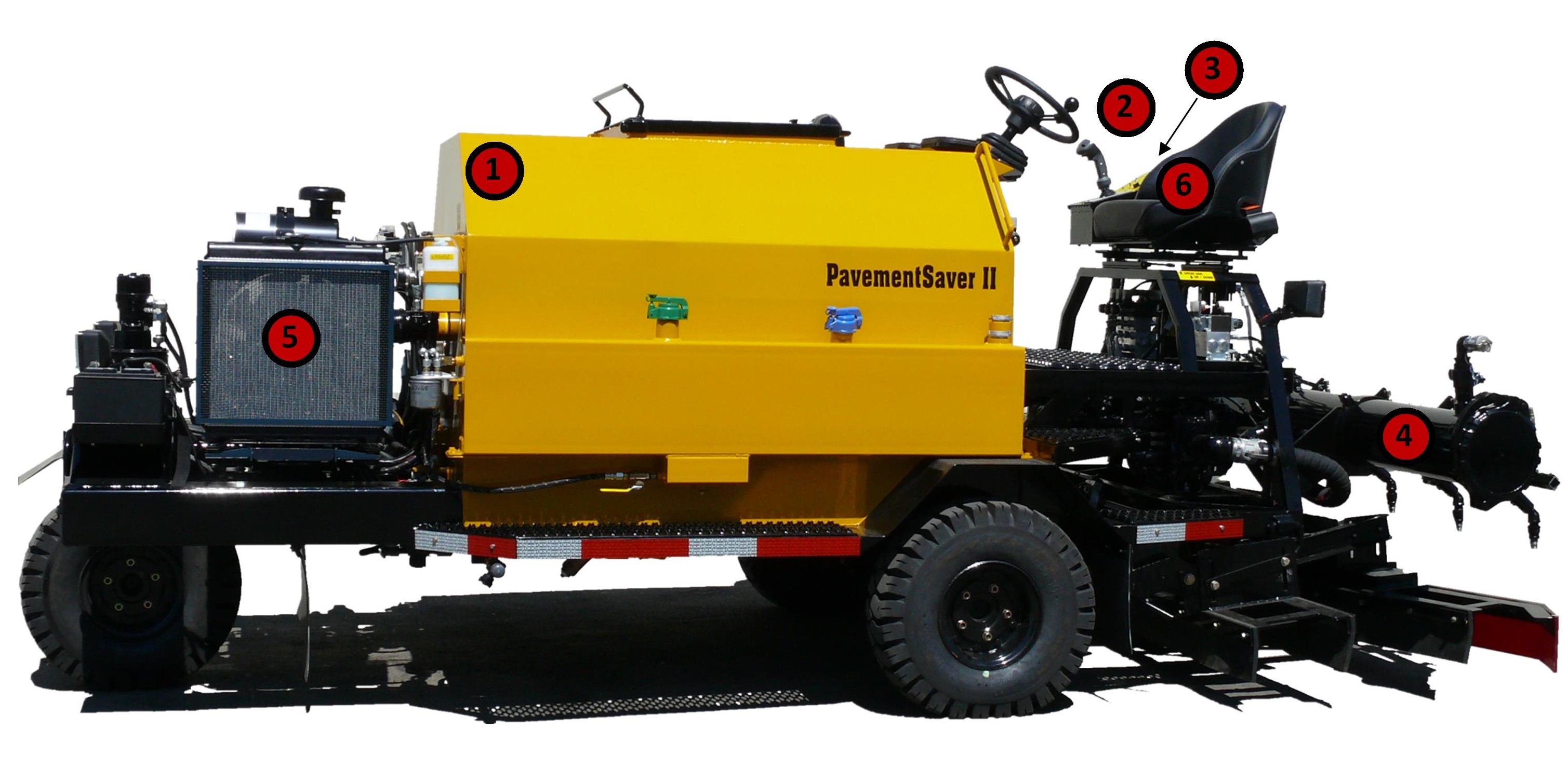 Самоходная машина для нанесения защитных текстурных эмульсий ...